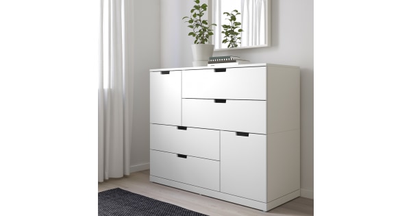 Nordli white dresser store